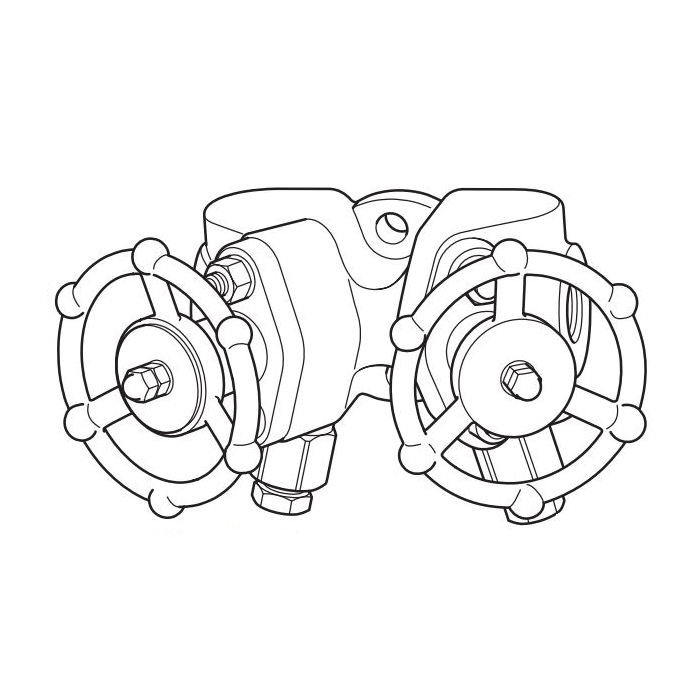 Spirax Sarco PC4000 Pipeline Connector Drawing